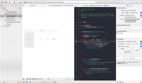 Ios Delegateprotocols Passing Data From One View Controller To