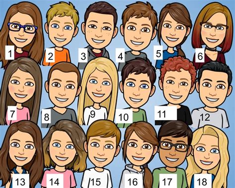 Here Is Our Bitmoji Class Mrs Sanchezs Super Stars