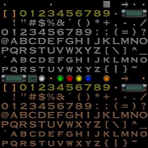 QuakeWorld GFX Charsets 512x512 Copperplate