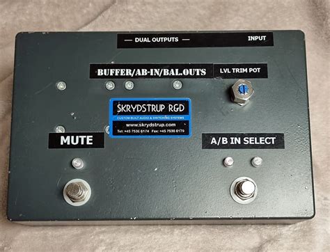 Bf2m Dual Buffer Ab Pedal 2010 Reverb