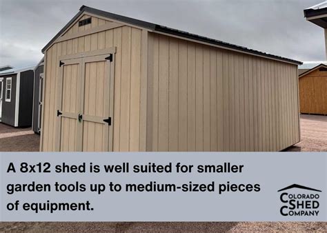 Is An 8x12 Storage Shed Right For You Colorado Shed Company