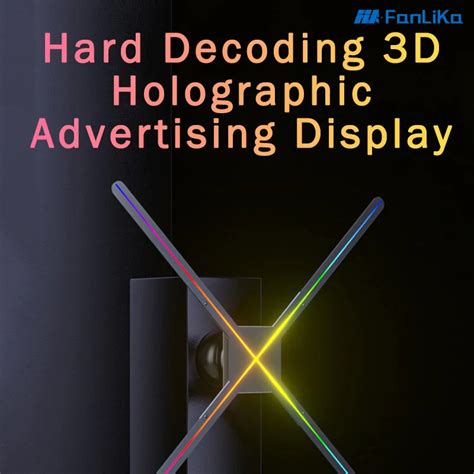 Naked Eye 3d Holographic Fan Shaped Screen Three Dimensional Suspended
