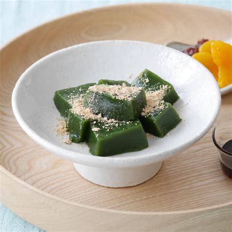 10分で本格和スイーツ抹茶葛餅の作り方 ほったらかし弁当と簡単おうちごはん