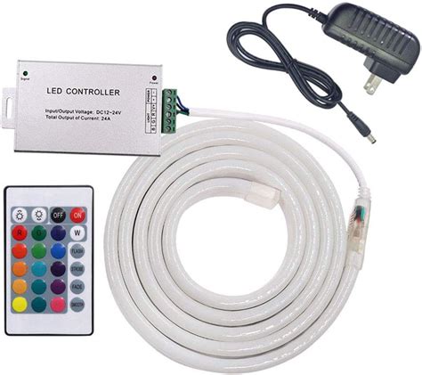 Xunata Ft Remote Control RGB LED Neon Rope Light India Ubuy
