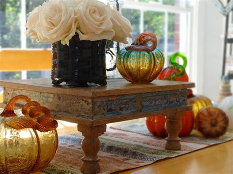 The Bookish Dilettante Fall Vignette In Breakfast Room