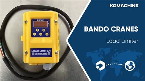 Bando Cranes Load Limiter Bcdl 80 Inv 03441 Youtube