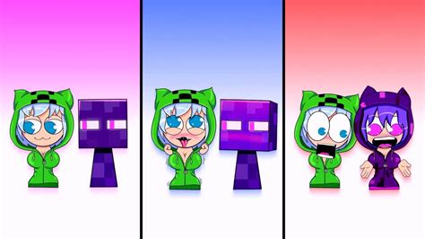 Sprunki Oc Creeper Girl Meet Enderman Phase Sprunki Brainrot Compilation Brainrot Incredibox