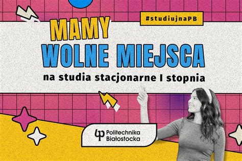 Wolne miejsca na studia stacjonarne I stopnia Wydział Elektryczny PB