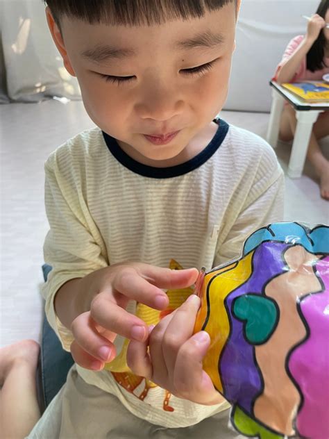 엄마표 미술놀이 풍선 종이스퀴시 만들기 도안 공유 네이버 블로그
