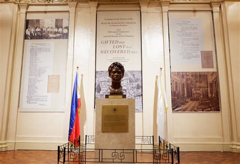 Bronze Bust Of Juan Luna Long Lost Treasure Returns To The National