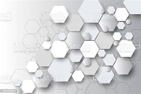 추상 육각 형 벽지 흰색 배경 3d 벡터 일러스트 벌집 패턴에 대한 스톡 벡터 아트 및 기타 이미지 벌집 패턴 육각형