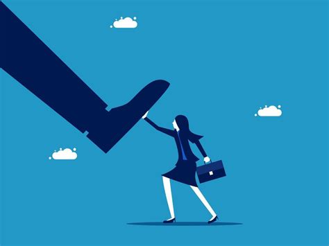 Businesswoman Commitment Vector Art Icons And Graphics For Free Download