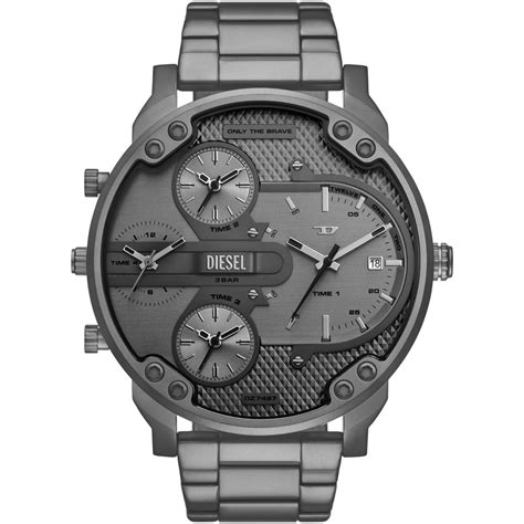 Dz7487 Diesel Mr Daddy Slim Chronograph Grey