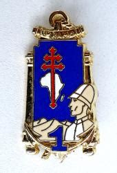 Insigne 1ère Batterie du 3éme Régiment dArtillerie de Marine