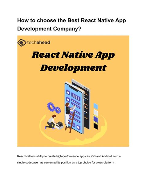 Ppt Expert React Native App Development Company Powerpoint