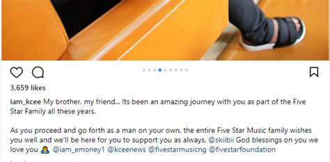 Kcee Announces The Exit Of Skiibii From Five Star Music With Lovely