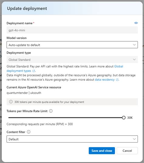 Openai Playground Rate Limit Exceeded With Two Prompts When Ai Search