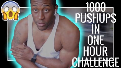 1000 Pushups In 1 Hour Challenge Youtube