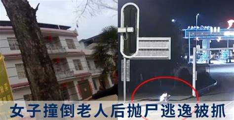 女子撞倒七旬老人后抛尸逃逸，民警：已抓获腾讯新闻