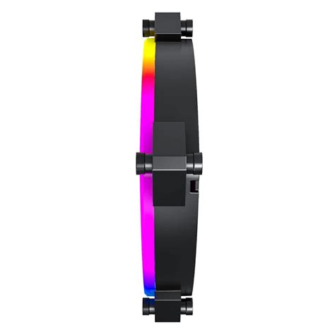 Buy Montech Rx120 Rgb Pwm 120mm Reverse Fan Black [rx120 Pwm B] Pc