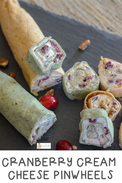 Cranberry Cream Cheese Pinwheels The Gifted Gabber