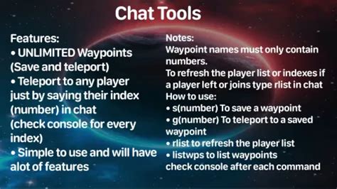Universal Script Chat Tools Roblox Scripts ScriptBlox