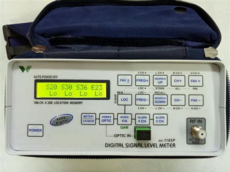 Digital Rf Meter For Cable Tv Network At ₹ 6000piece In Ahmedabad Id 21708128973