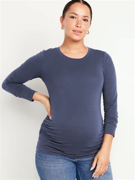 Womens Basic Long Sleeve Tees Old Navy