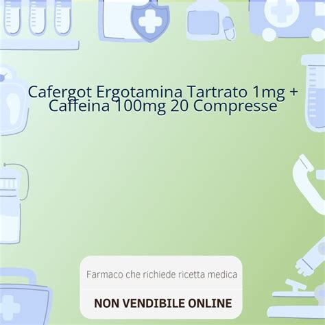 Ergotamina Farmaco Ultrimin X 10 Comprimidos