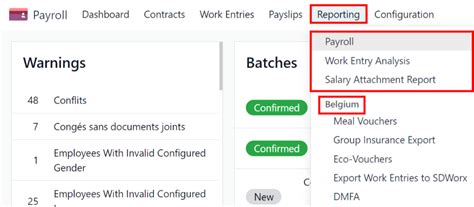 Reporting — Odoo 170 Documentation