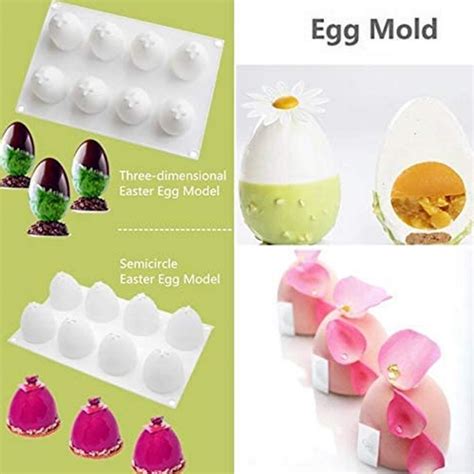 Style Durable Easter Egg Mold Multi Functional 8 C Vicedeal