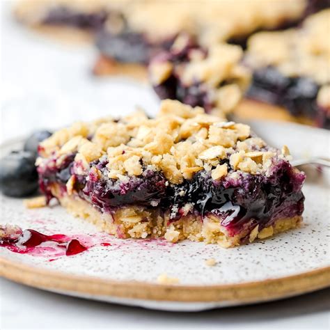 Blueberry Pie Bars Nora Cooks