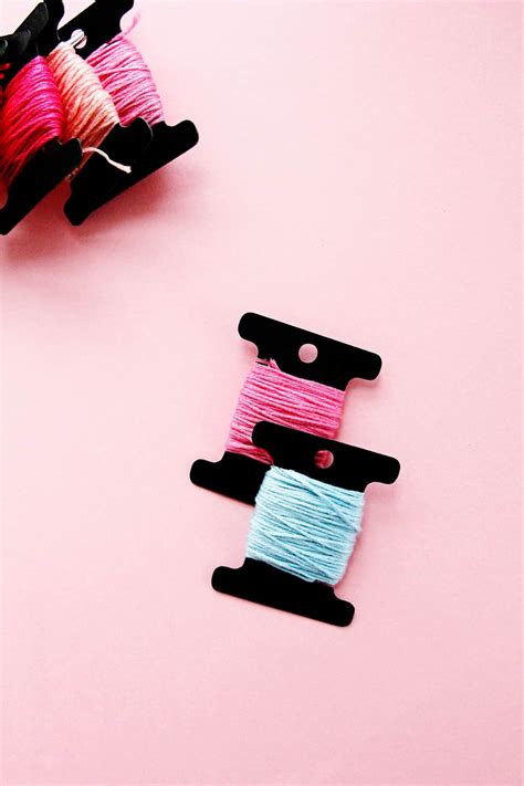 Free Floss Bobbin Template For Embroidery Storage See Kate Sew