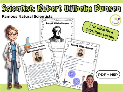 Robert Wilhelm Bunsen A Scientist Behind The Flame By Teach Simple