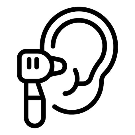 Premium Vector Doctor Examining Patient Ear Using Otoscope Icon