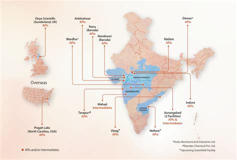 Leading API Manufacturing Units Global Presence Ipca Laboratories