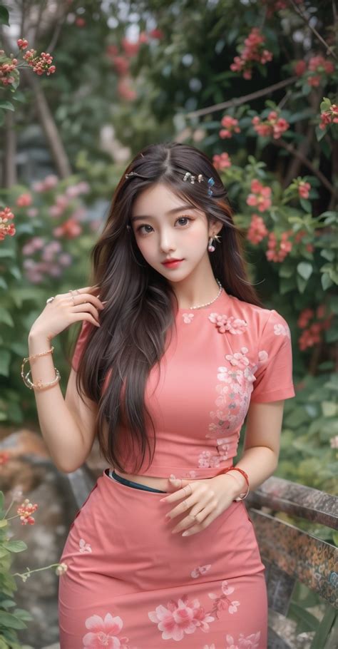 မြန်မာမလေး Image Created By Alien Tensor Art