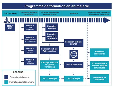 Étapes de formation Centre de recherche