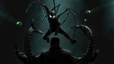Spider Man No Way Home Vs Dr Octopus Wallpaperhd Movies Wallpapers4k Wallpapersimages