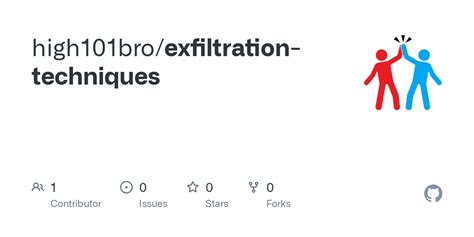 Github High101broexfiltration Techniques