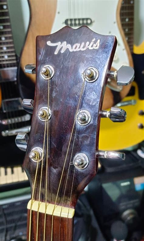 Mavis Custom Acoustic Guitar Hobbies And Toys Music And Media Musical Instruments On Carousell