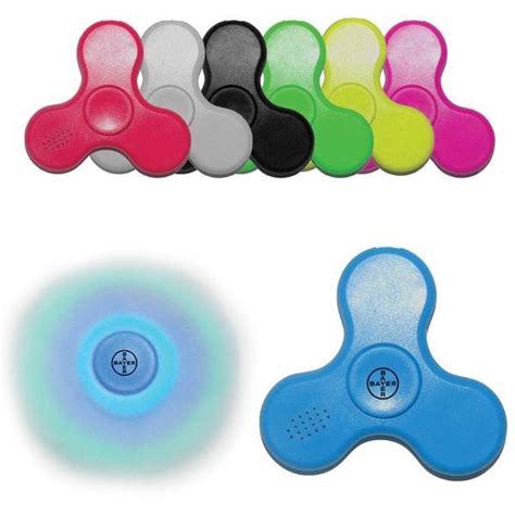 Led Fidget Spinner With Wireless Bluetooth Speaker Magnum Direct