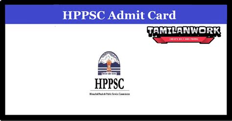 HPPSC Conductor Admit Card Download Hppsc Hp Gov In