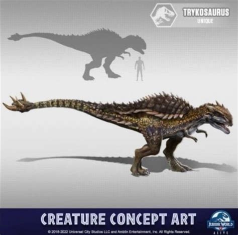 Jurassic World Alive Tricosaurus Jurassic World Hybrid Jurassic