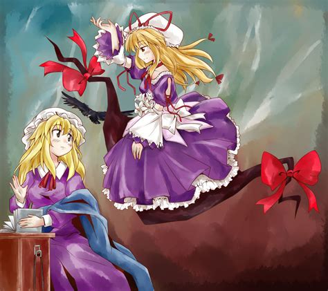 Yakumo Yukari And Maribel Hearn Touhou Drawn By Naeginaegidokoro