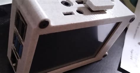 Pi 4 B Case With 35 Lcd By Maxminh Download Free Stl Model