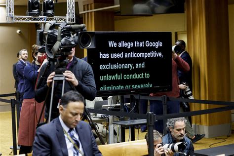 Les Etats Unis contre Google Le risque est désormais existentiel