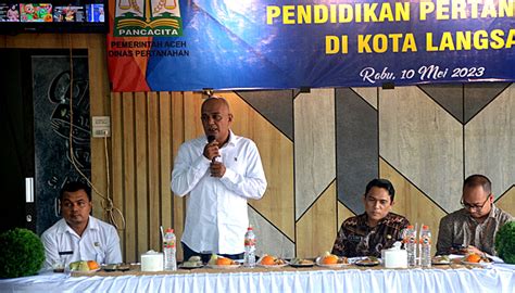 Plt Sekda Kota Langsa Gelar Sosialisasi Pembinaan Kerjasama