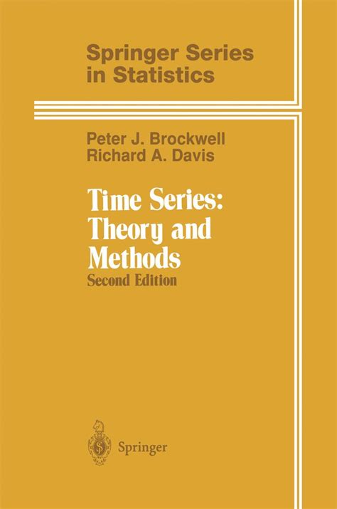 Time Series Theory And Methods Time Series Theory And