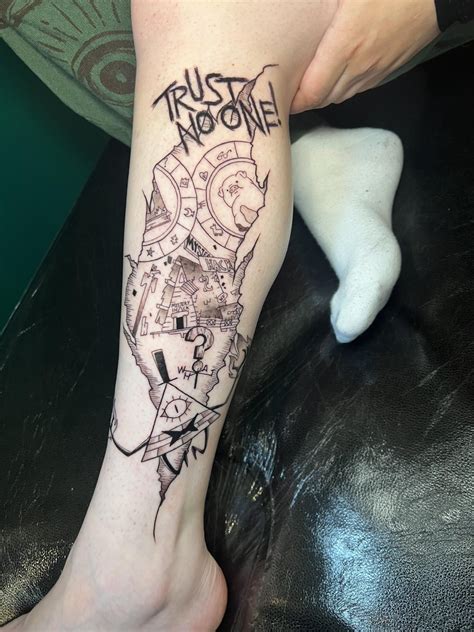 My New Gravity Falls Tattoo Rgravityfalls